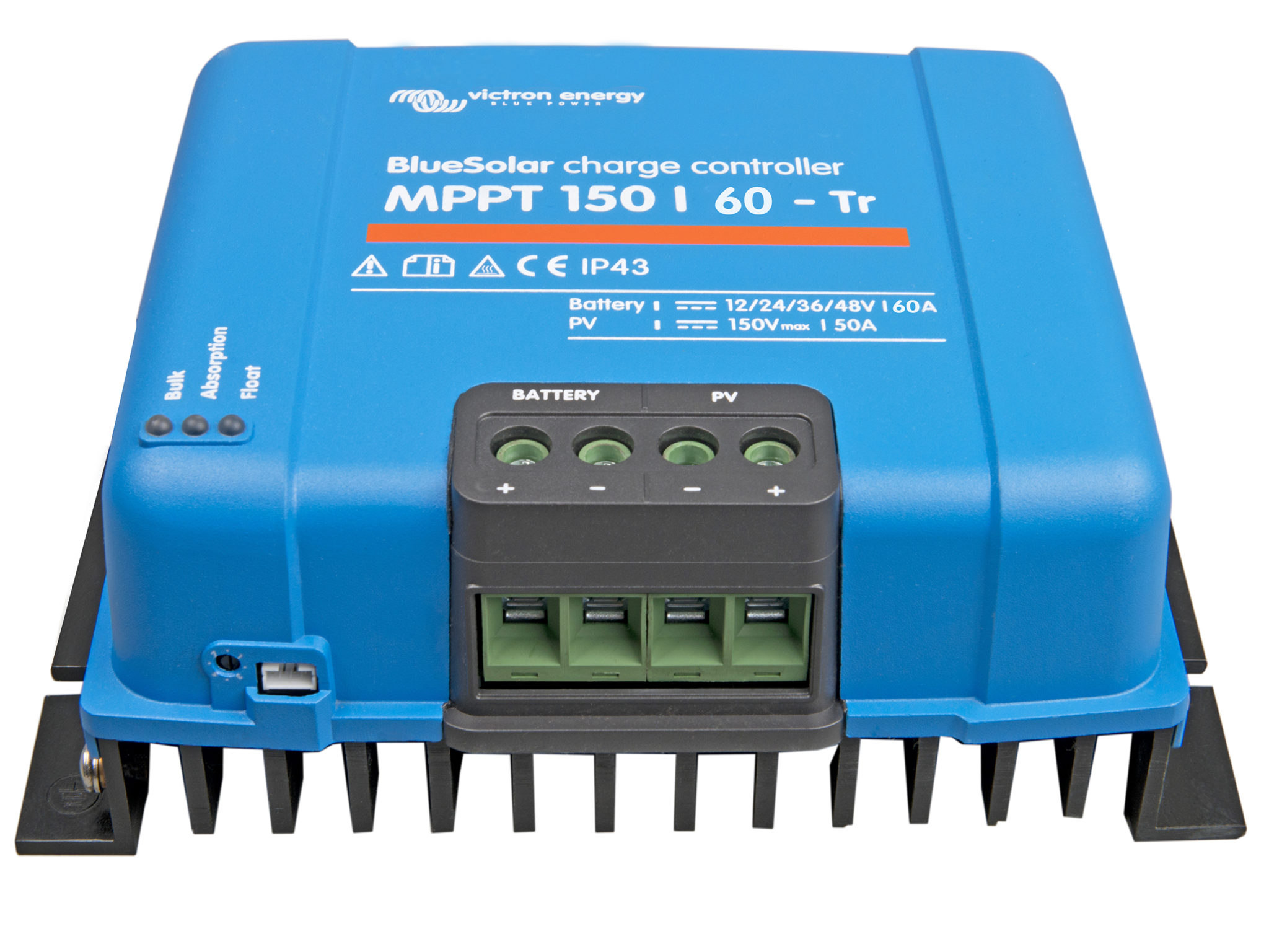 Regulateur solaire MPPT 150/60-Tr bluesolar-12/24/48V-victron energy.